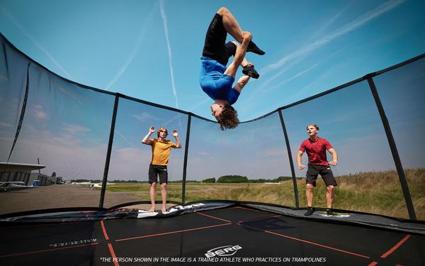 BERG SPORTS Ultim Pro Bouncer Regular 5x5 + Safety Net XL | BERG