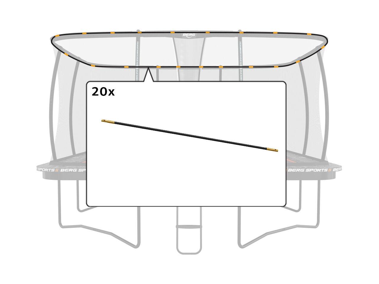 Ultim Safety Net DLX XL - Set Tent Tubes 5x5 | BERG